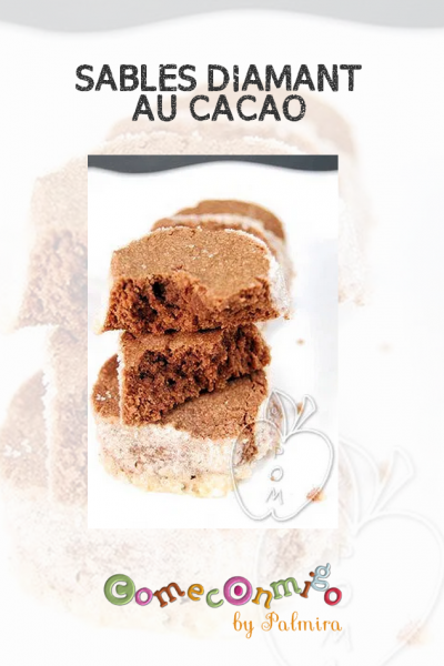 SABLÉS DIAMANT AU CACAO – Come conmigo