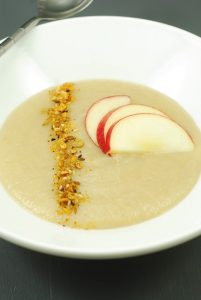 CREMA DE APIONABO & MANZANA CON DUKKAH – Come conmigo